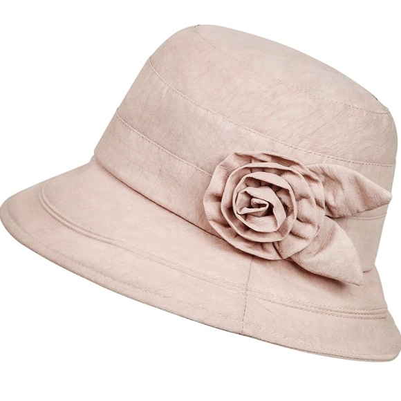 Accessories | Summer Hat Bucket Hat With Rose Wide Brim Sun Hat | Poshmark